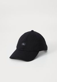 Calvin Klein Jeans 6 PANEL SM MONOLOGO PATCH - Gorra - black/negro ...
