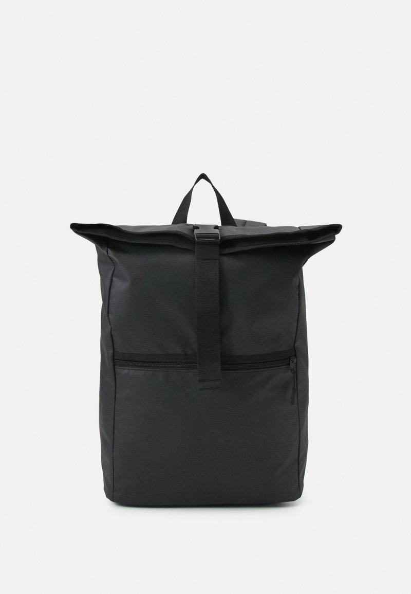 Pier One TARPAULIN WATER REPELLENT UNISEX - Rucksack - black - Zalando ...