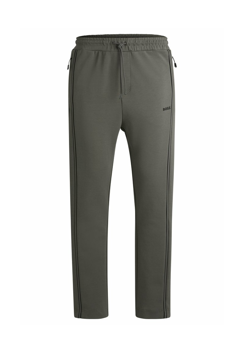 BOSS Tracksuit bottoms - light grey six/light grey - Zalando.co.uk