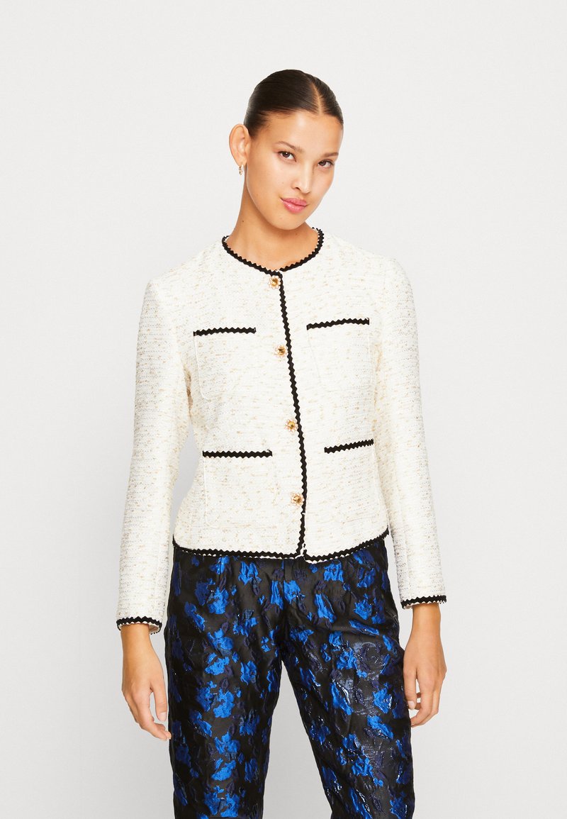 Sister Jane MARBLE JACKET - Blazer - ivory/offwhite - Zalando.se