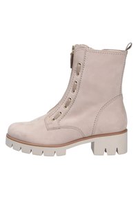 Gabor Platform ankle boots - leinendust/grey - Zalando