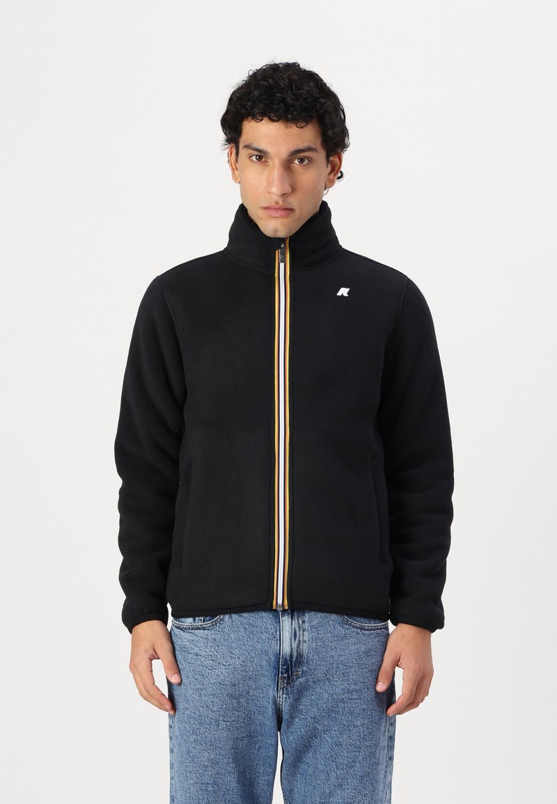 K-Way PASCAL POLAR UNISEX - Fleecetakki - black/musta - Zalando.fi