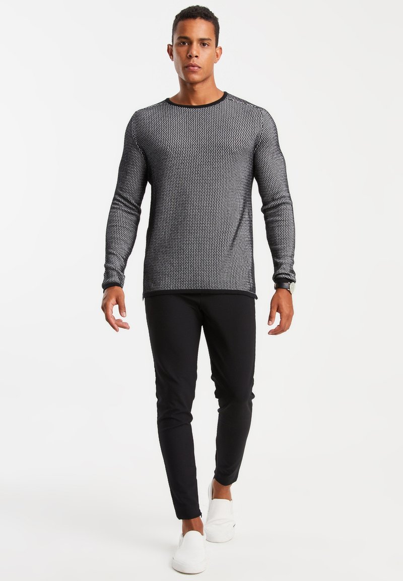 Leif Nelson Jumper - schwarz-ecru/black - Zalando.ie
