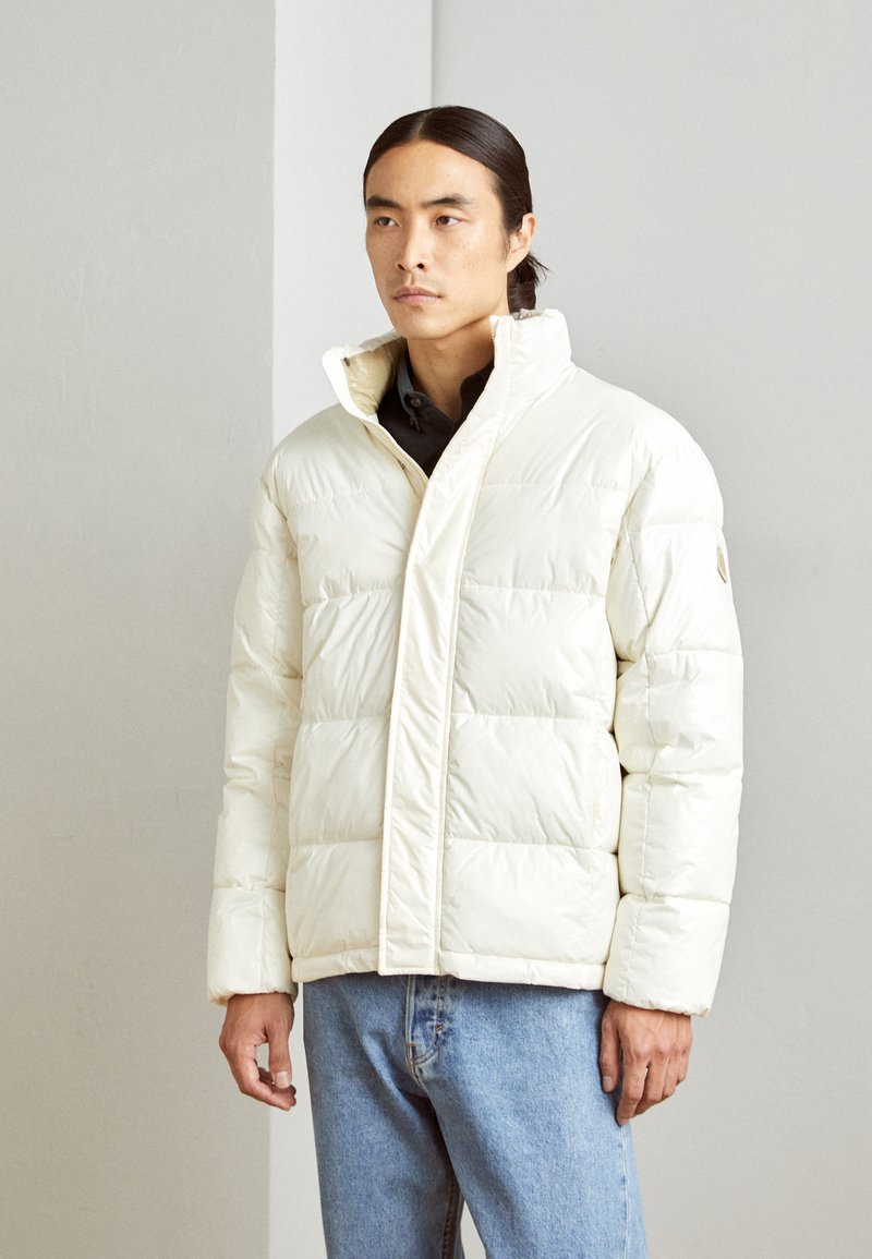 Lindbergh PADDED JACKET STANDUP COLLAR - Vinterjacka - off-white ...