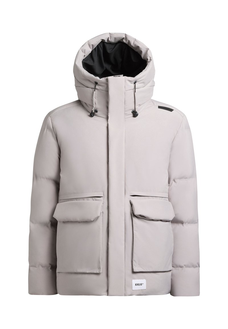khujo DAVE - Jachetă de iarnă - blizzard grey/gri deschis - Zalando.ro