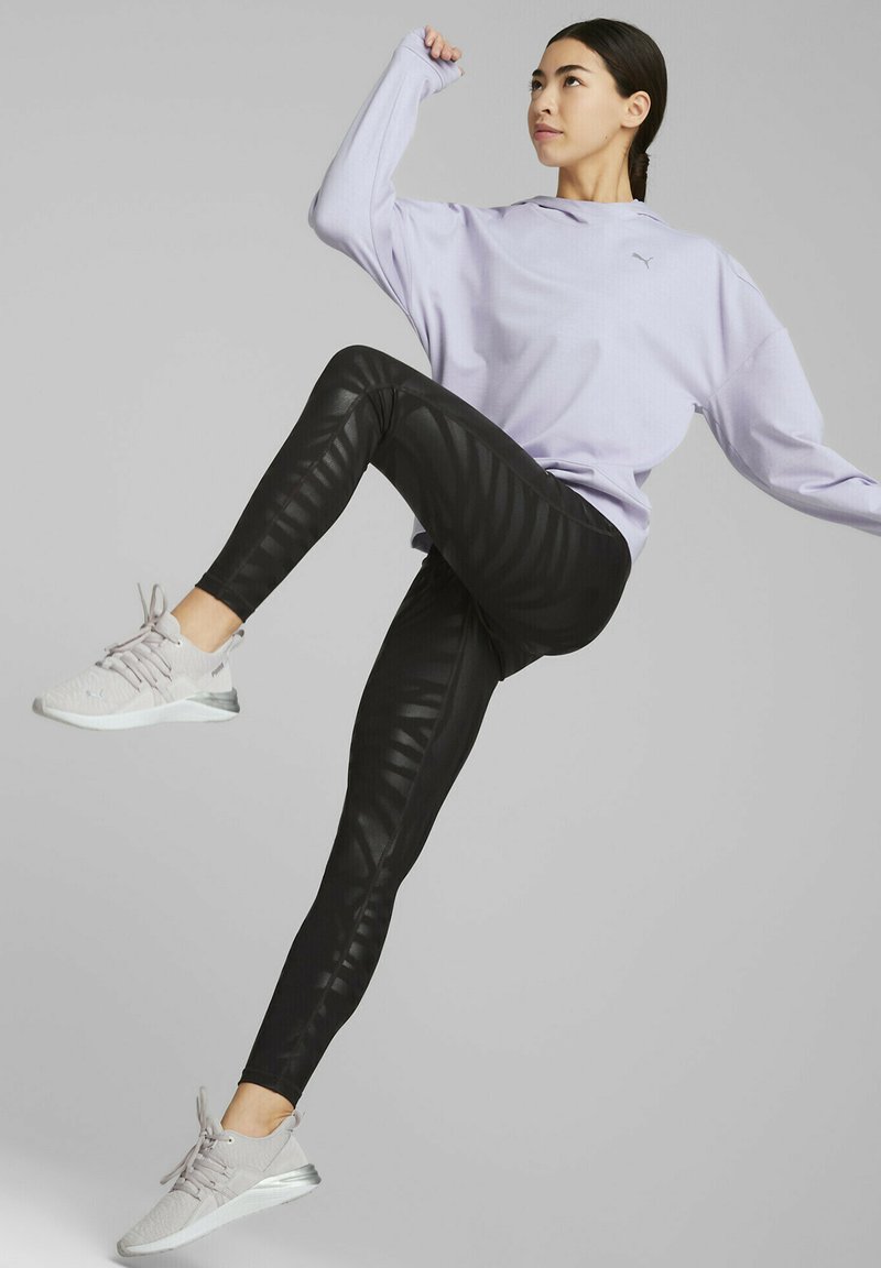 Puma TRAIN CLOUDSPUN - Sweater - spring lavender heather/lila - Zalando.be