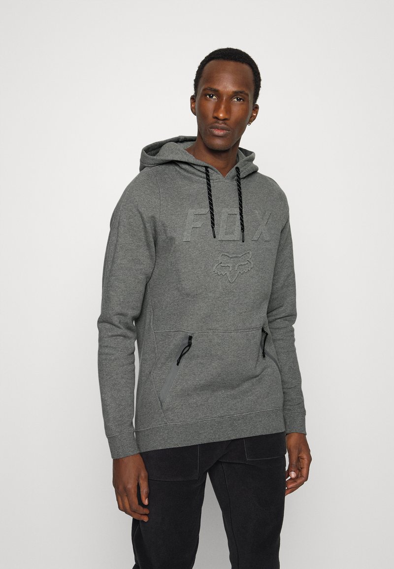 Fox Racing BACKLASH - Sweat à capuche - heather graph/gris - ZALANDO.FR