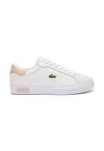 Lacoste VULCANIZED - Sneakers basse - wht lt brw/bianco - Zalando.it