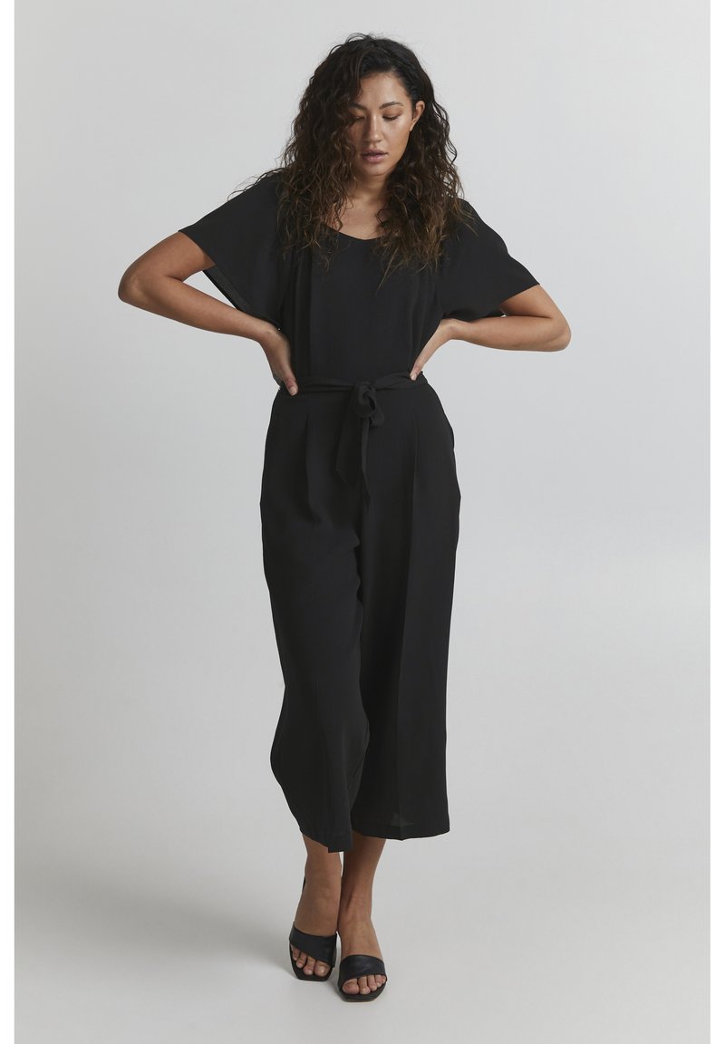 ICHI IHGITTY - Jumpsuit - black/schwarz - Zalando.at