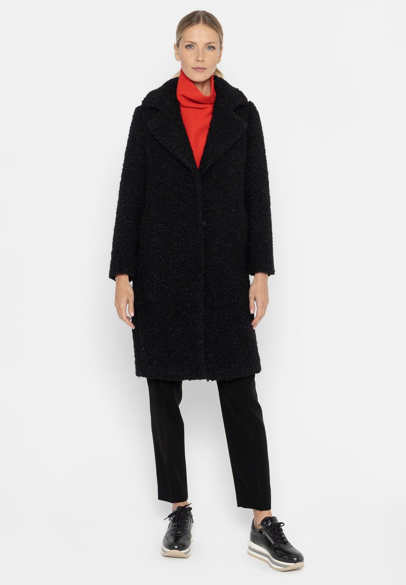 Deni Cler Milano Klasyczny płaszcz/czarny - Zalando.pl