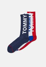 Tommy Jeans SOCK GIFTBOX 3PACK - Strumpor - white combo/vit - Zalando.se