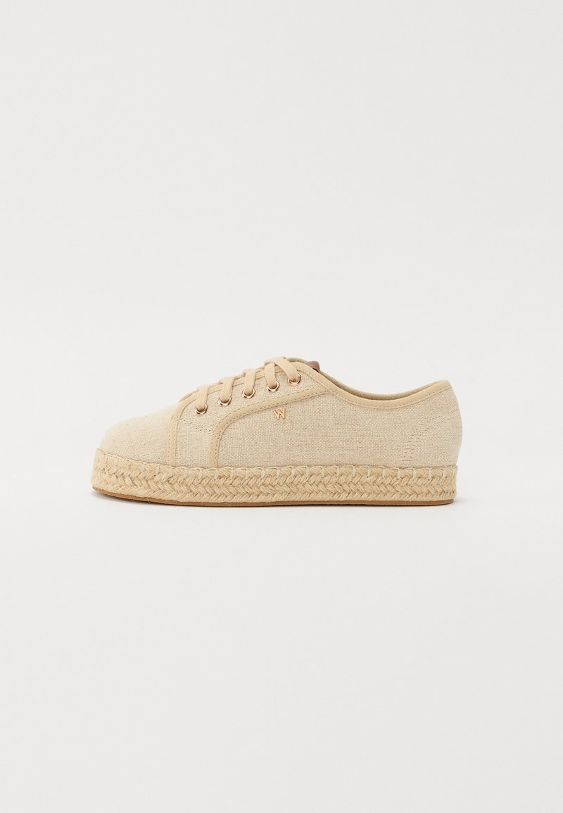 Wrangler JANE WOMEN SEMI PLATFORM - Loafers - parcement/beige - Zalando.no