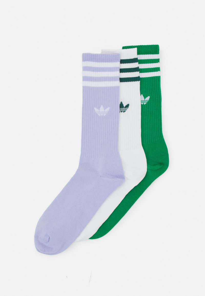 adidas Originals HIGH CREW SOCK UNISEX 3 PACK - Sokken - violet tone ...