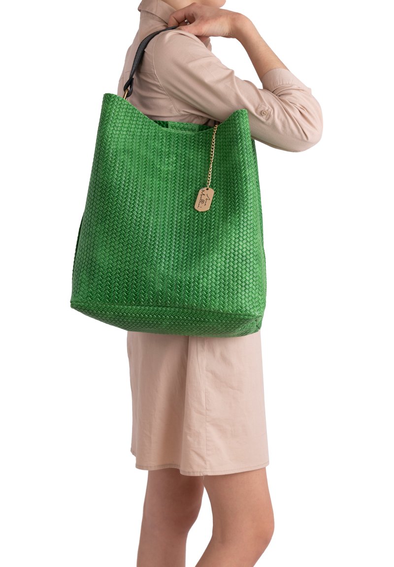 Anna Morellini ITALIAN MADE - Shopper - green/groen - Zalando.be