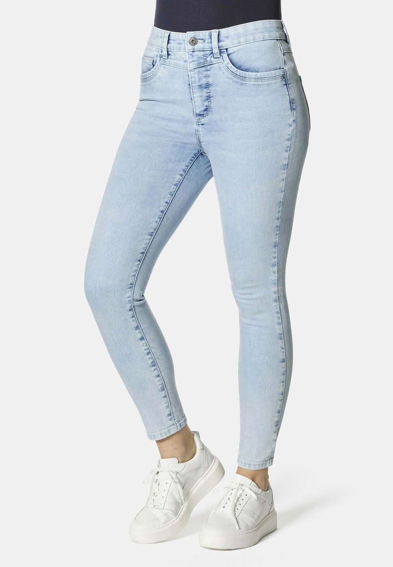 Stooker Women RIO FEXXI MOVE STRASS - Jeans Skinny Fit - blue bleached ...