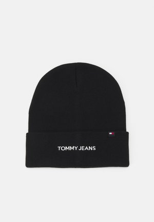 Tommy Jeans FLAG BEANIE UNISEX - Lue - navy/mørkeblå - Zalando.no