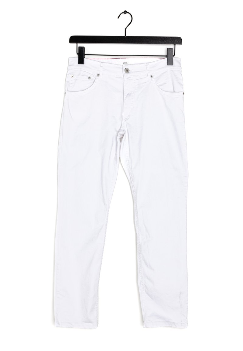 BRAX Jeans Relaxed Fit - white/weiß - (Pre-owned) - Zalando.de