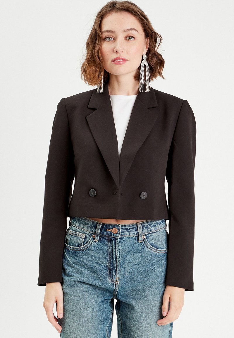 Cache Cache KURZE - Blazer - noir/zwart - Zalando.nl
