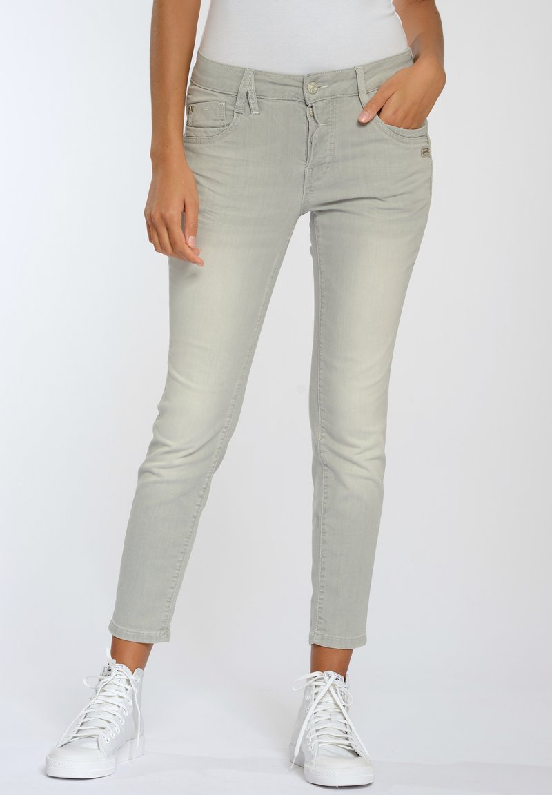 Gang FIT 94GERDA - Jeans Slim Fit - light fusion grey/grey denim - Zalando