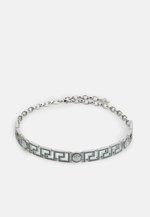 Versace CHOKER - Colier - silver- coloured/albastru deschis - Zalando.ro