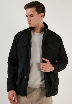 Polo Club TERRY ZIPPER RIGBY GO Z SW B FT - Sweatjakke - black/sort ...