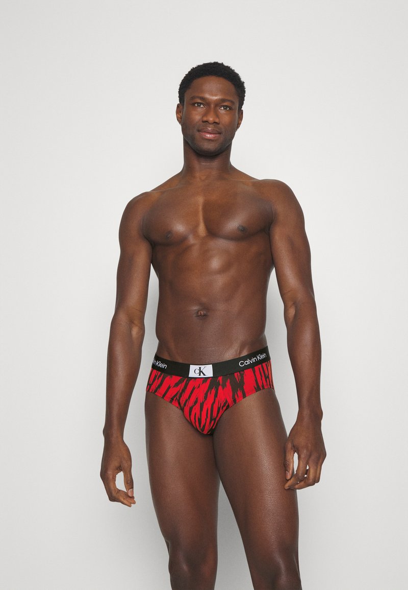 Calvin Klein Underwear HIP BRIEF 3 PACK - Slip - black/noir - ZALANDO.FR