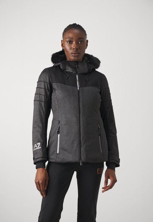 EA7 Emporio Armani KITZBUHEL TORAY - Laskettelutakki - black/musta - Zalando.fi