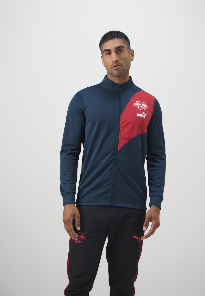 Puma RB LEIPZIG FTBLCULTURE+ TRACK JACKET - Club wear - dark night ...