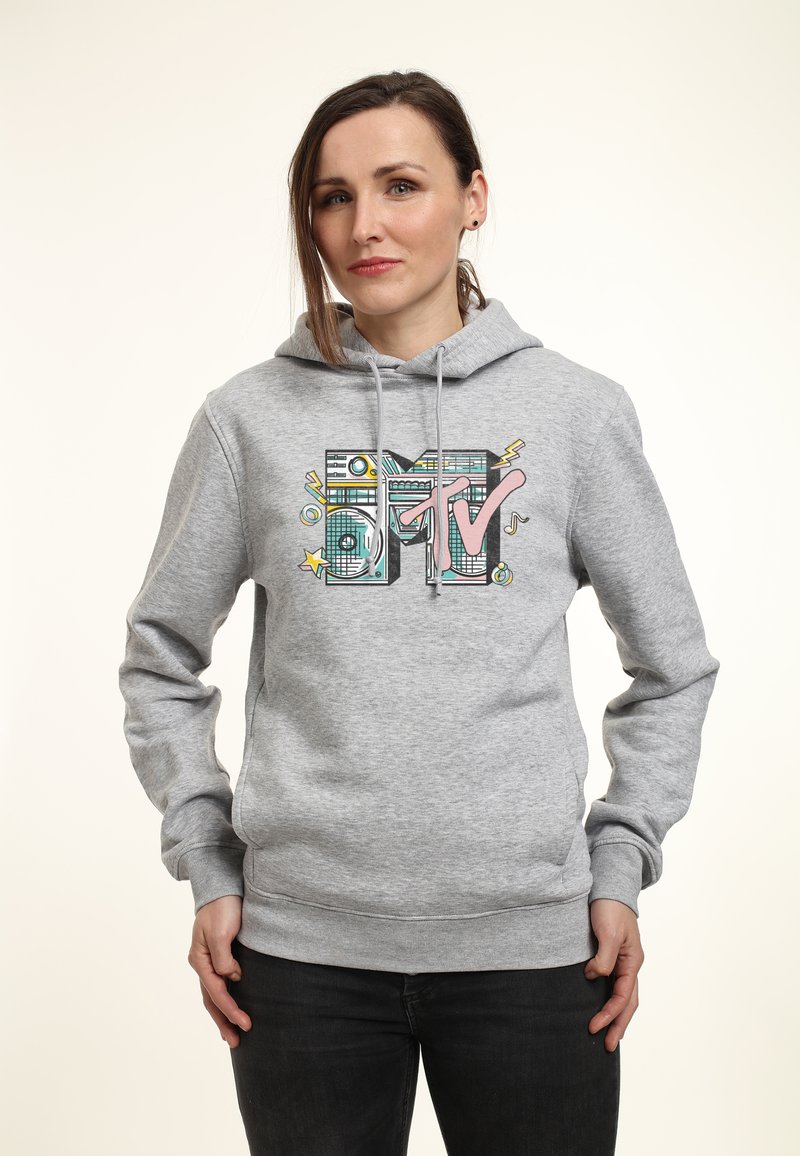 Henry Tiger I WANT MY MTV 2 - Jersey con capucha - heather grey/gris ...