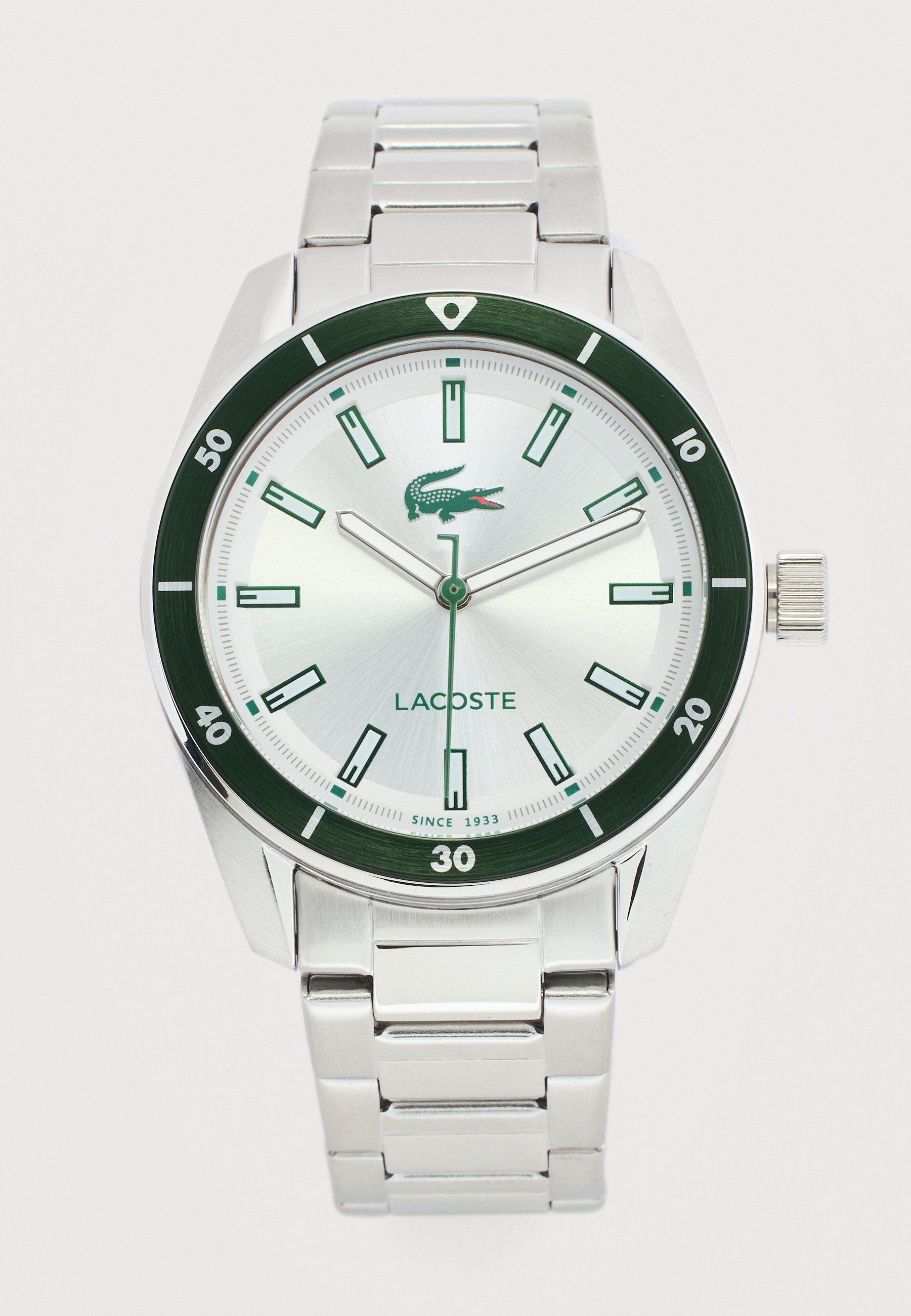 Lacoste BOSTON UNISEX - Uhr - silver-coloured/green/silberfarben ...