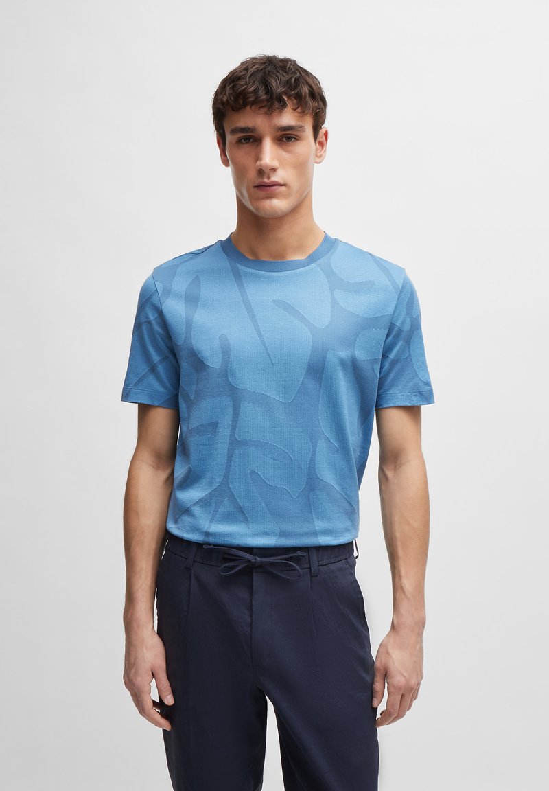 BOSS THOMPSON - T-Shirt print - light/pastel blue/hellblau - Zalando.ch