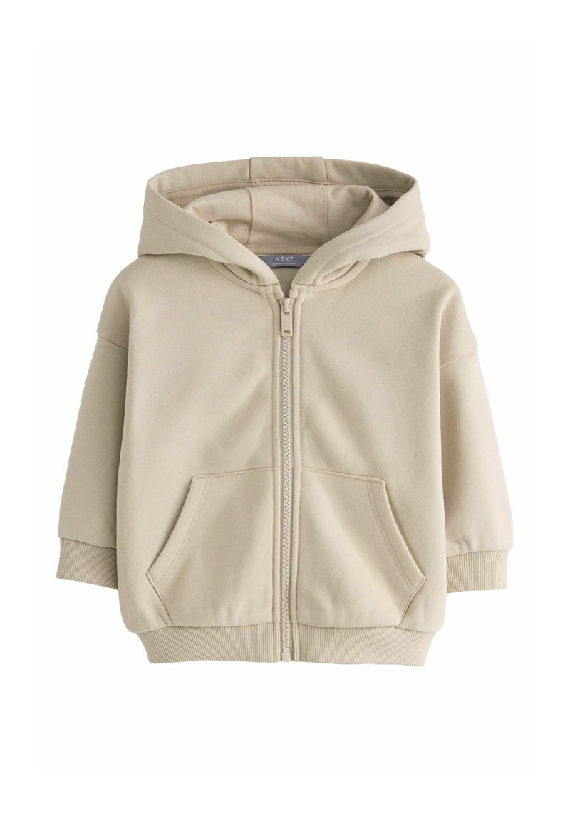 Next Sweatjakke - stone neutral/stengrå - Zalando.dk