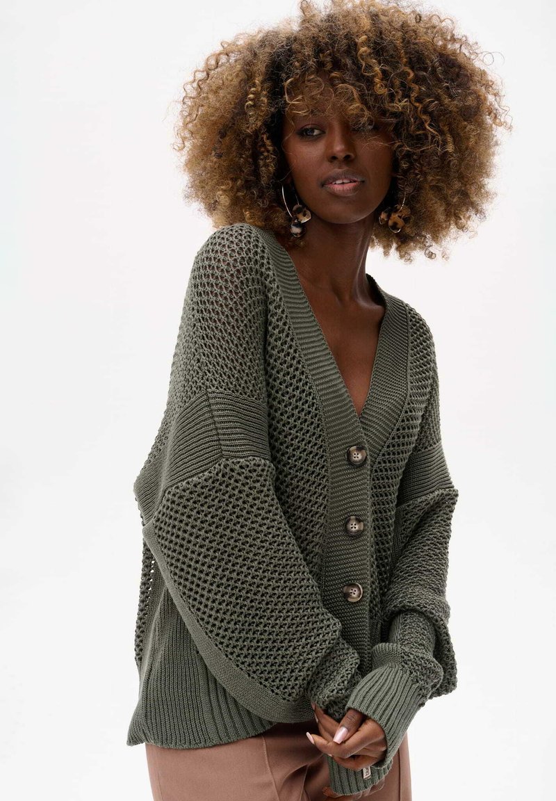 blue shadow - Kardigan/zielony - Zalando.pl