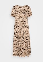 Object OBJMONI STEPHANIE DRESS - Robe en jersey - sandshell/abstract ...