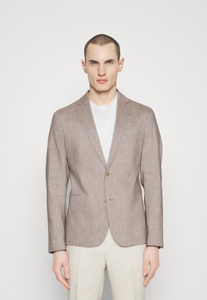 Selected Homme SLHSLIM GABE STRUCTURE - Suit jacket - light brown ...