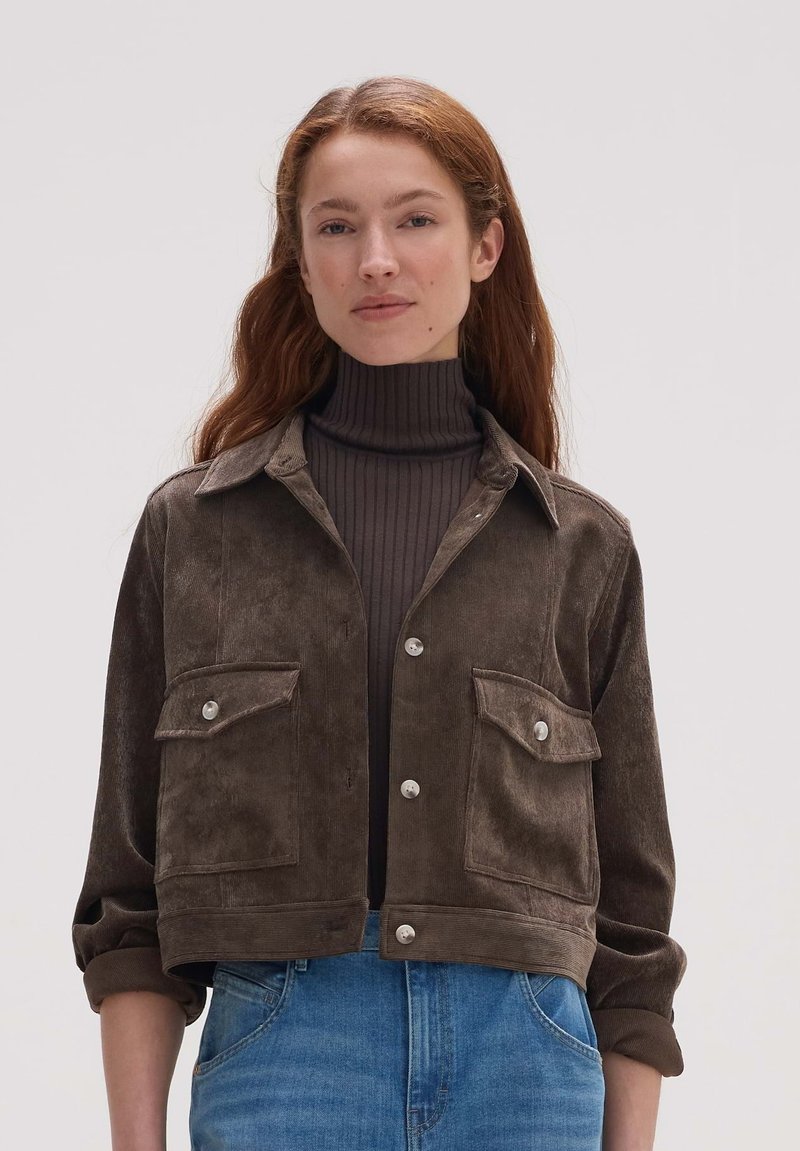 OPUS HESANI - Leichte Jacke - sandalwood/braun - Zalando OPUS HESANI - Leichte Jacke - sandalwood/braun - Zalando