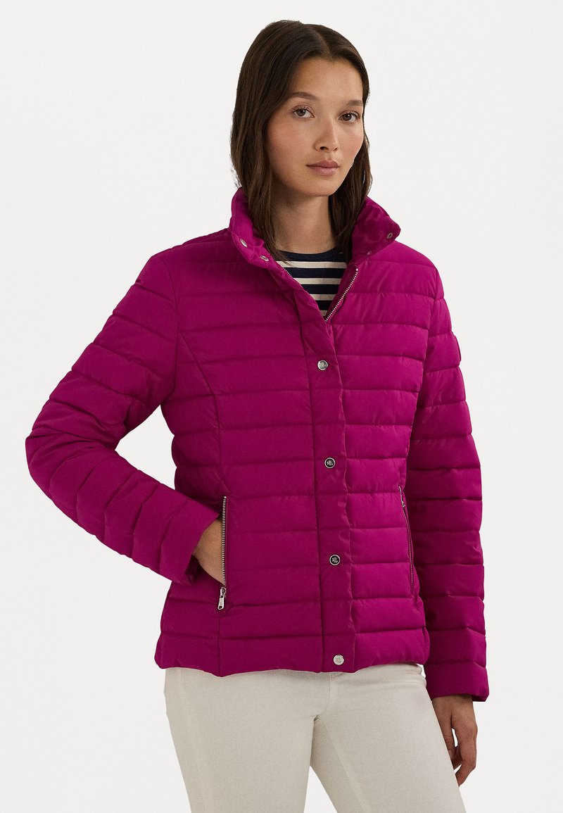 Lauren Ralph Lauren QUILTED FUNNELNECK PUFFER COAT - Light jacket ...