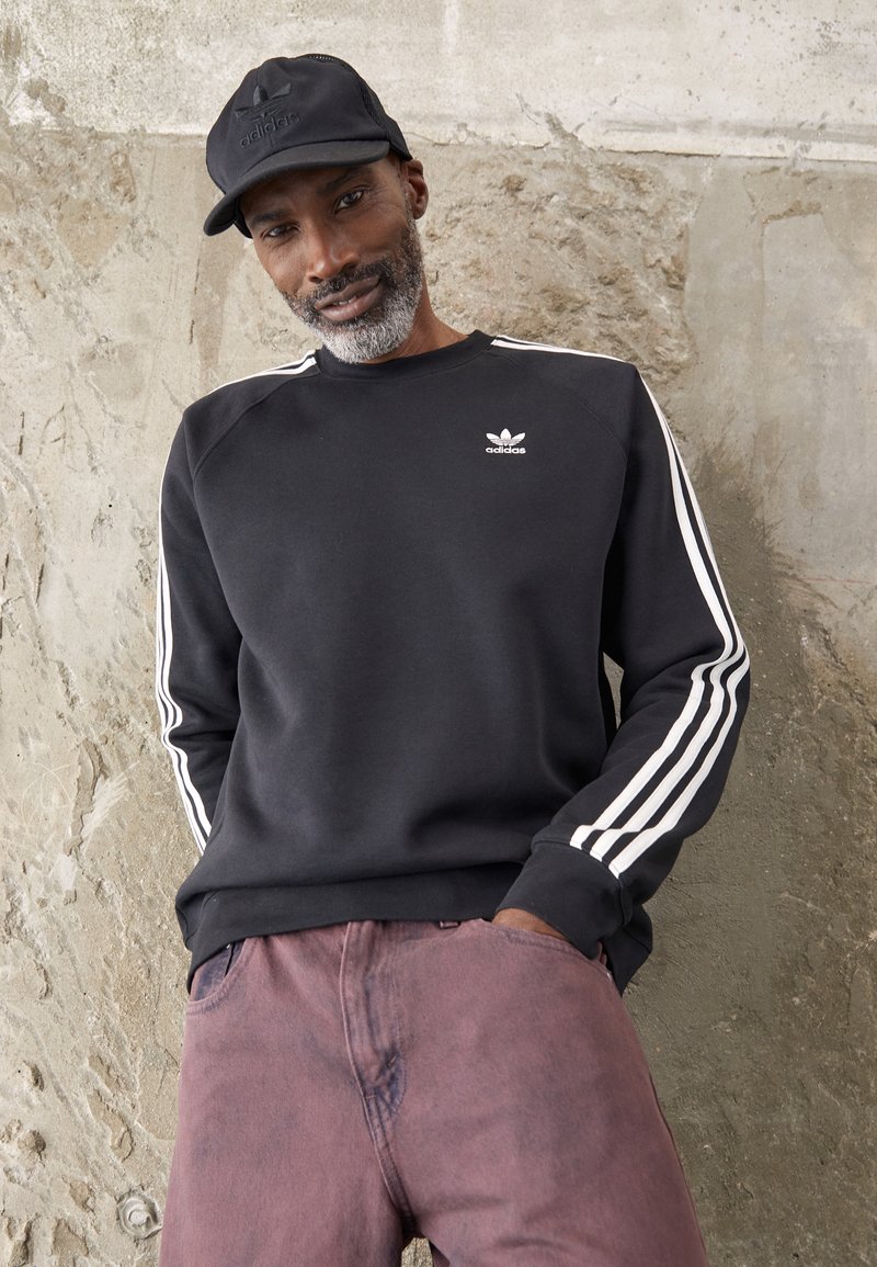 adidas Originals CREW - Sweatshirt - black - Zalando.co.uk