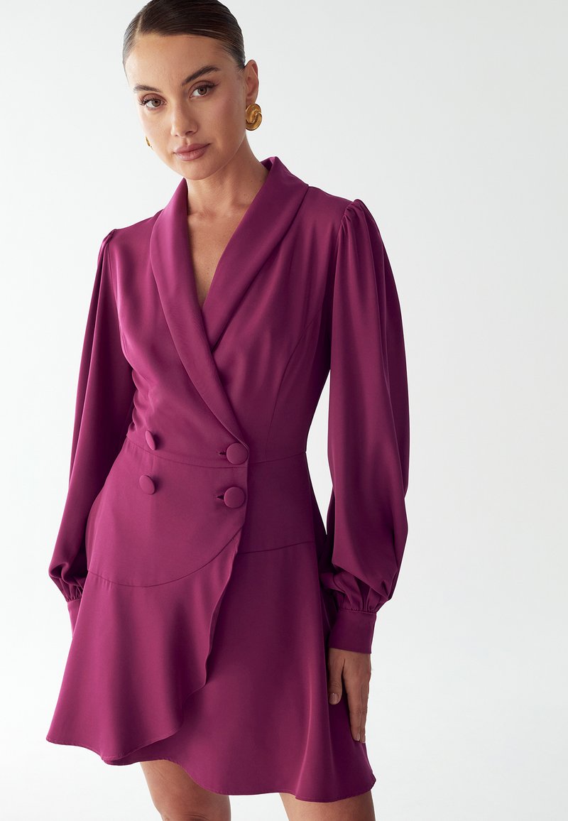 WILLA CINDA MINI - Abito a camicia - plum/lilla - Zalando.it