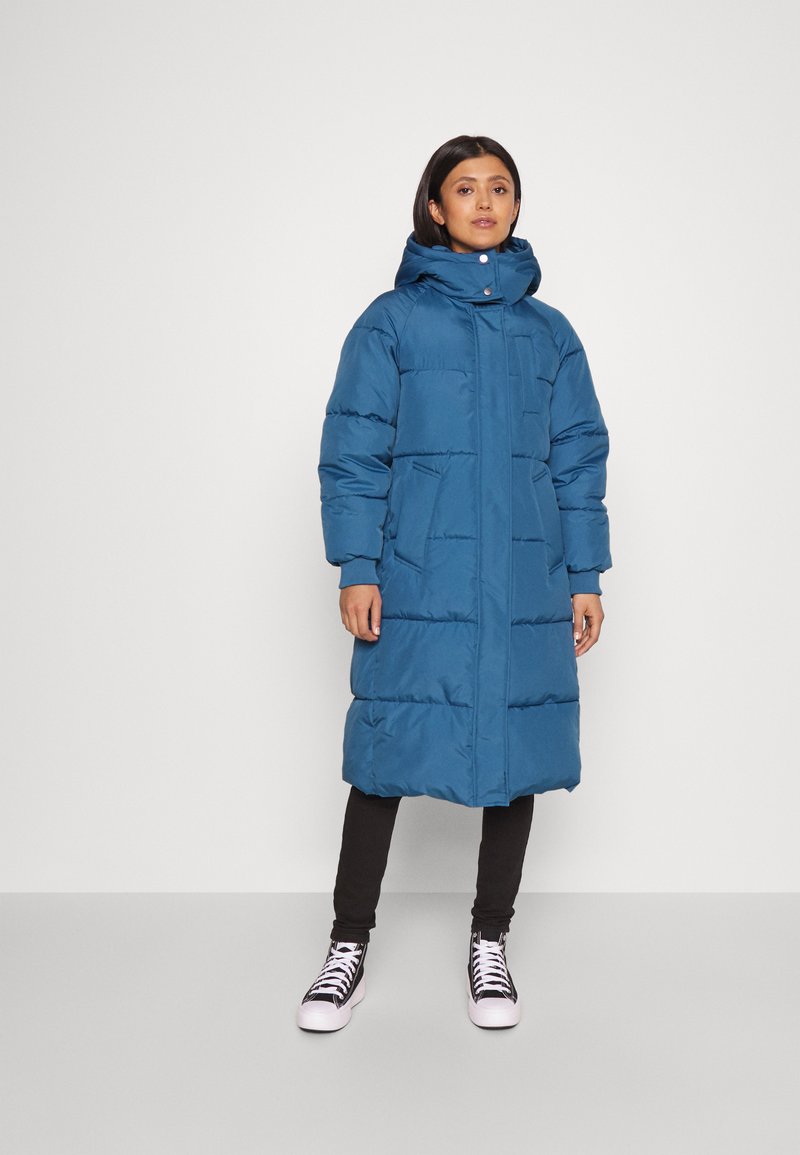 Vero Moda VMNOLA COAT - Žieminis paltas - dark blue/tamsiai mėlyna ...