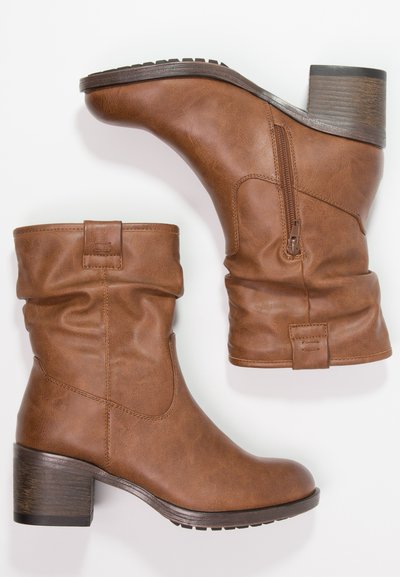 Anna Field WINTER BOOT - Classic ankle boots - cognac - Zalando.co.uk