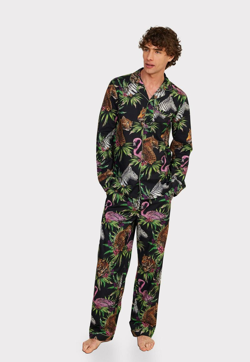 Chelsea Peers WILD SET - Pyjama set - black - Zalando.ie