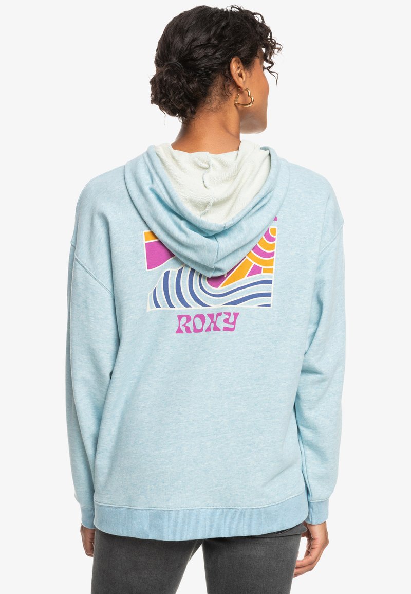 Roxy LIGHTS OUT C - Mikina s kapucí - bft/modrá - Zalando.cz