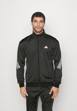 adidas Performance KNIT JACKET - Training jacket - black - Zalando.co.uk