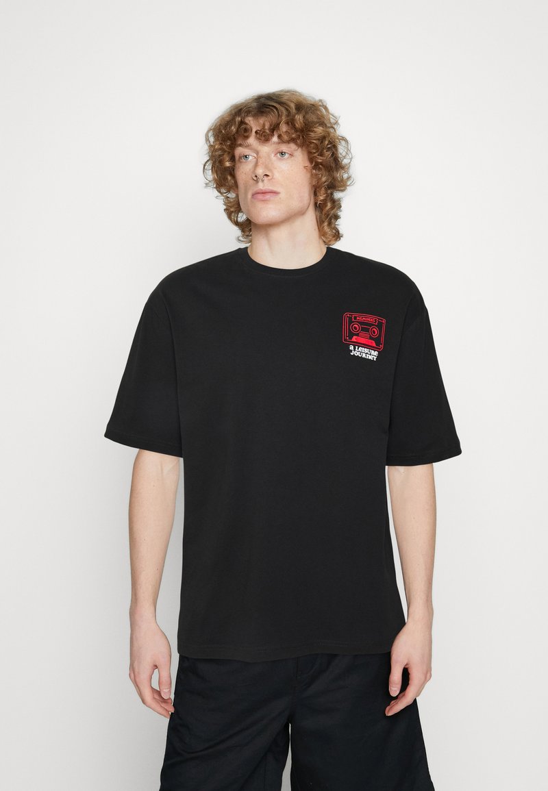 YOURTURN UNISEX - T-shirt con stampa - black/nero - Zalando.it