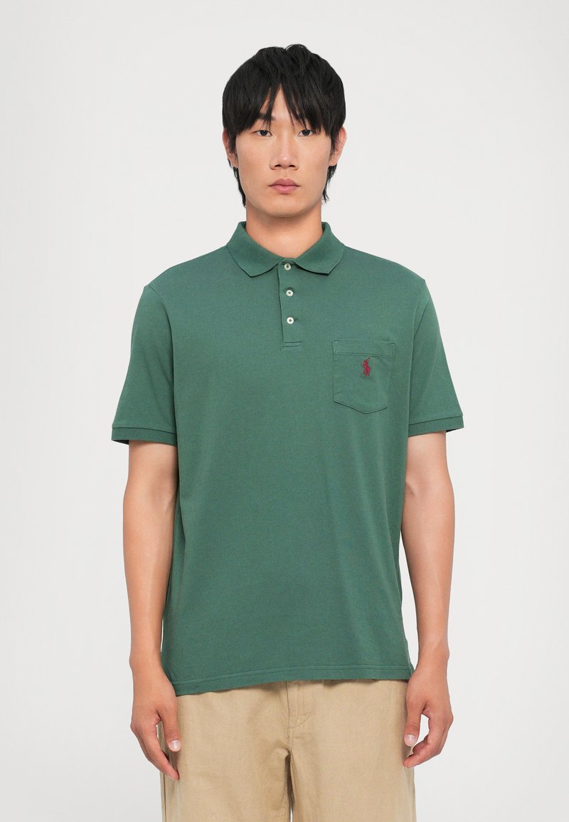 Polo Ralph Lauren SHORT SLEEVE - Polo shirt - washed forest/green ...