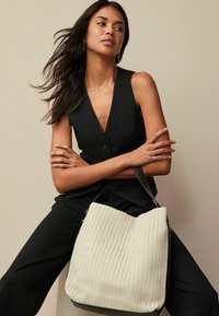 Next WEAVE REGULAR FIT - Handtasche - white/weiß - Zalando.de