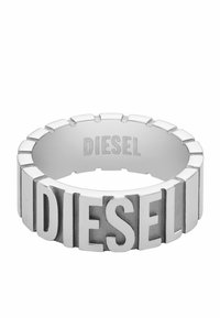 Diesel Ring - silver-coloured/silberfarben - Zalando.de