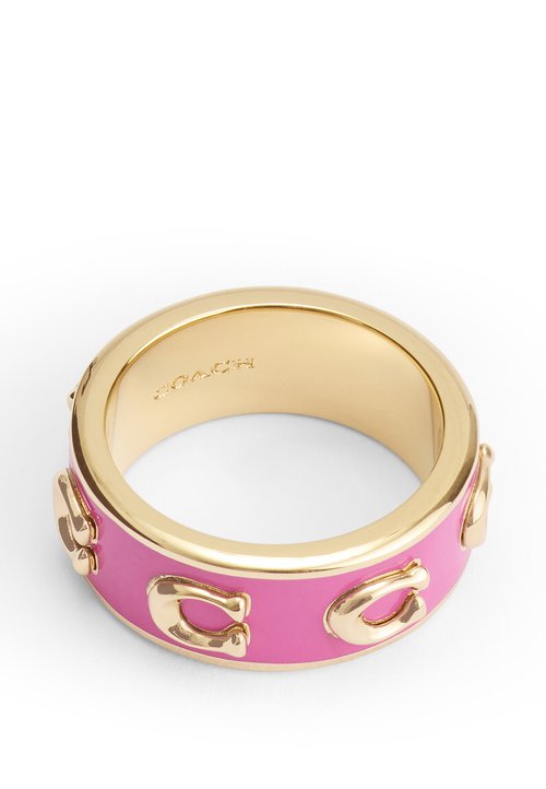 Coach HORSE & CARRIAGE ENAMEL HINGED - Armband - black/zwart - Zalando.be