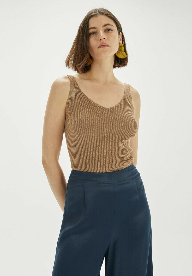 System Action Top - gold coloured/brown - Zalando.de